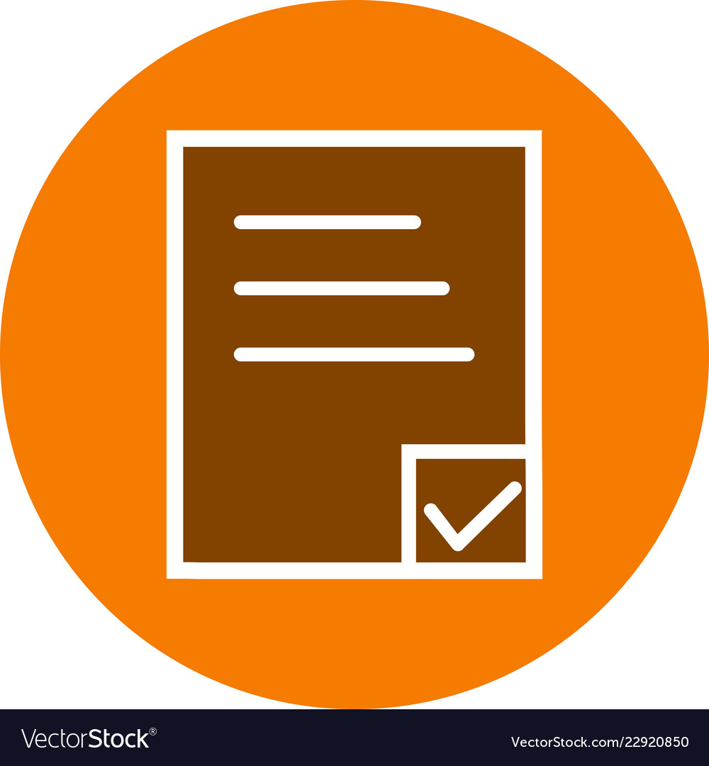 Task icon Royalty Free Vector Image - VectorStock