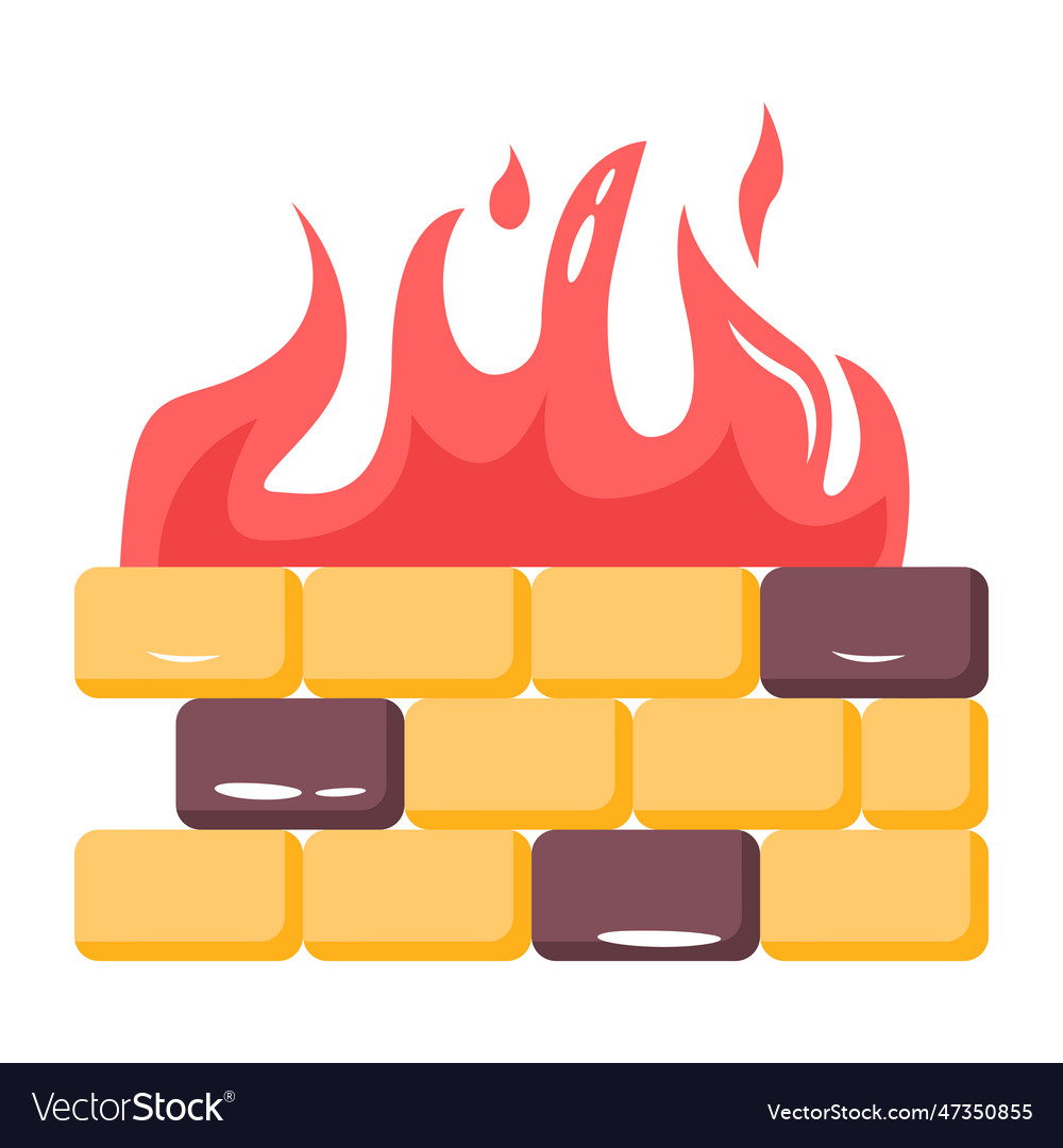 Firewall Royalty Free Vector Image - VectorStock