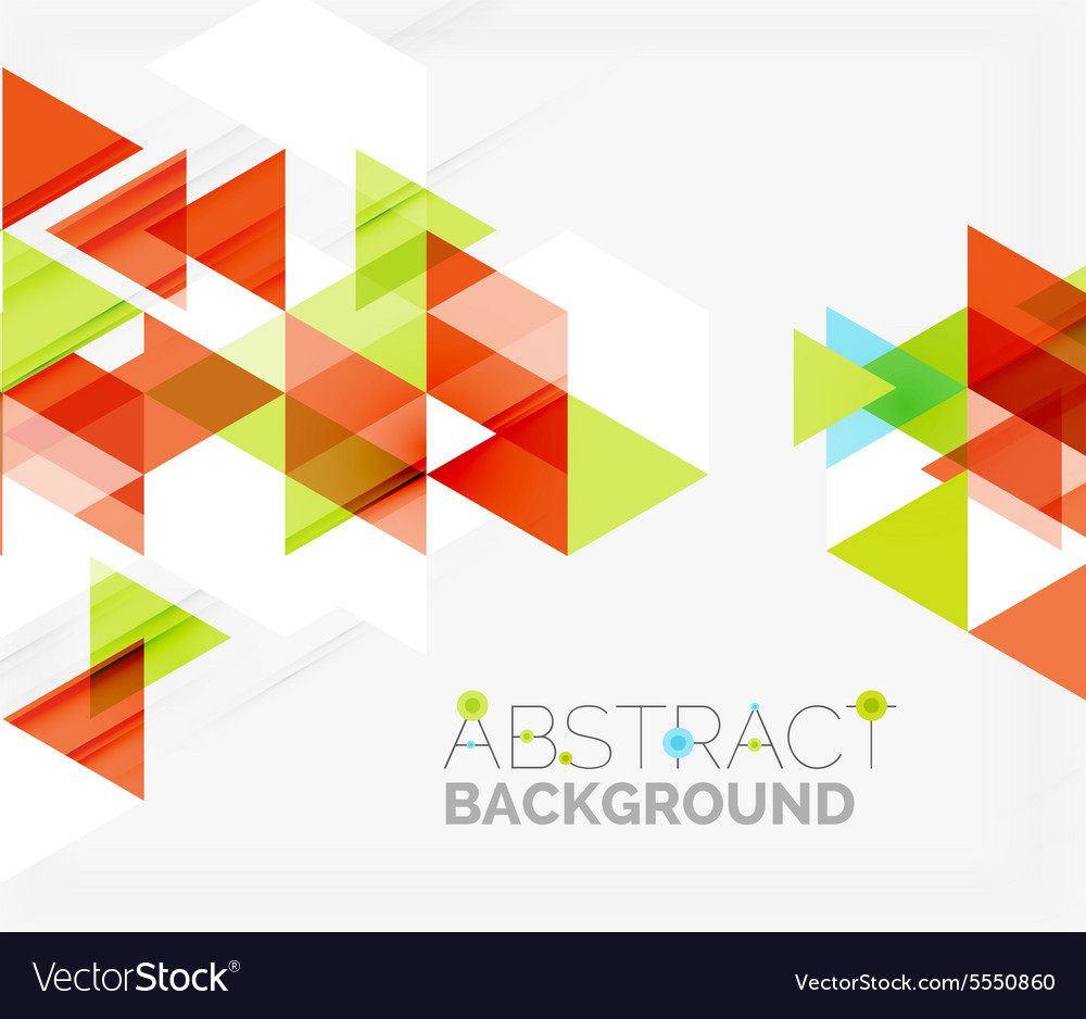 Abstract geometric background modern overlapping Vector Image