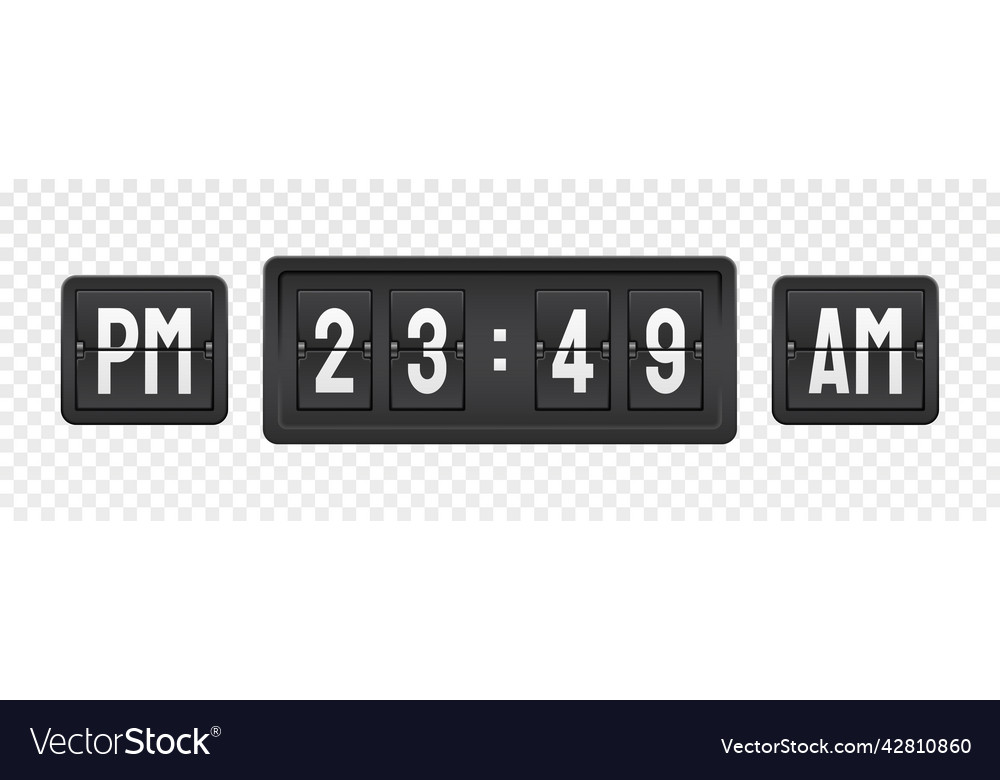 Countdown timer clock Royalty Free Vector Image