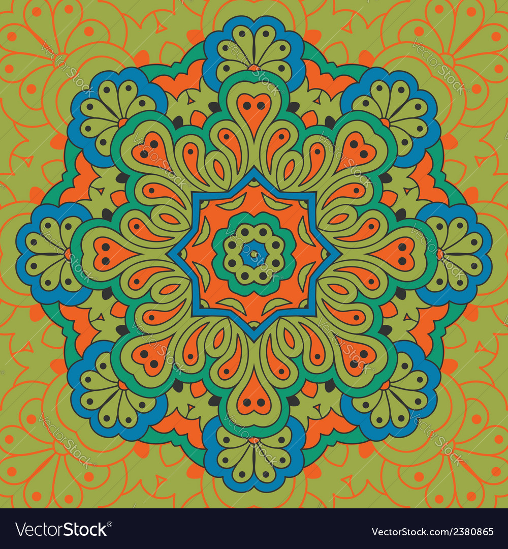 Arabesque Decorative element Royalty Free Vector Image