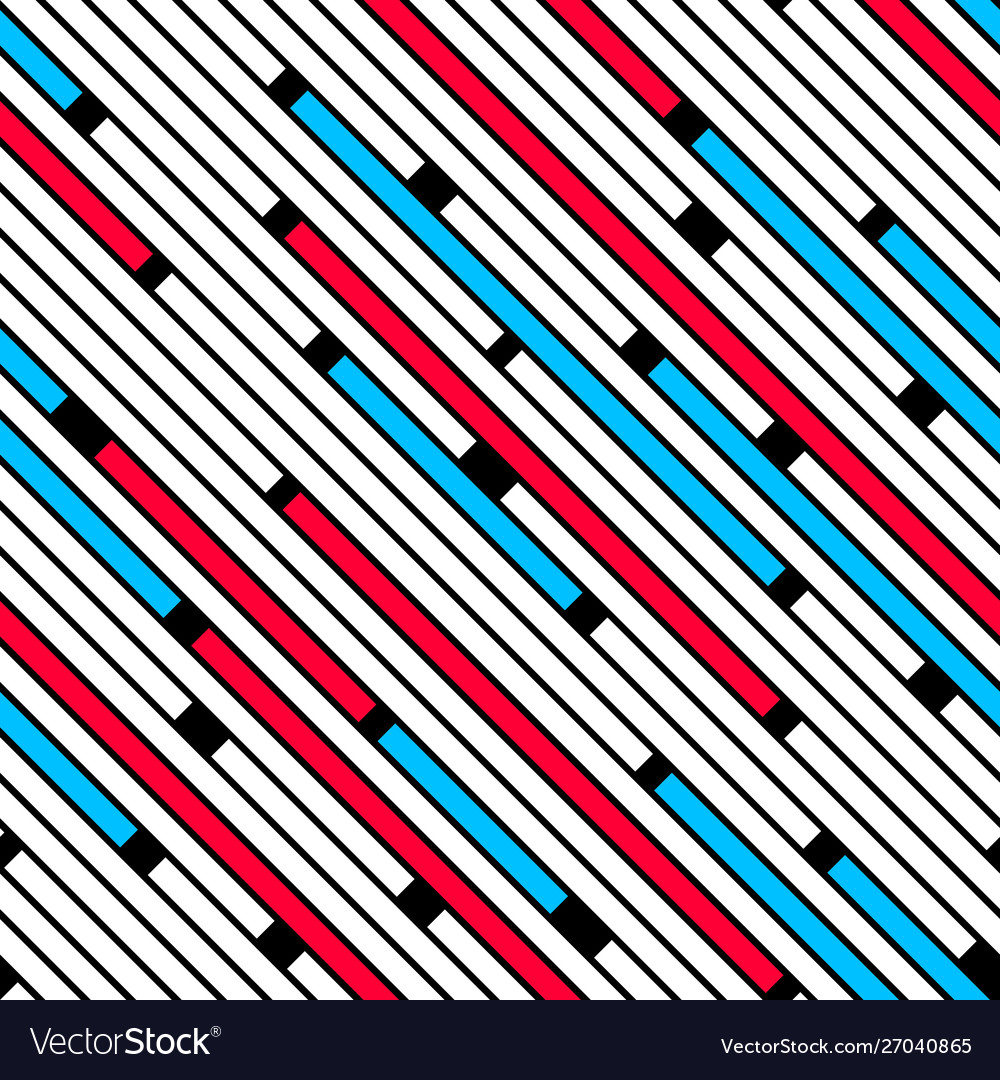 Lined seamless minimalistic pattern minimal lines Vector Image