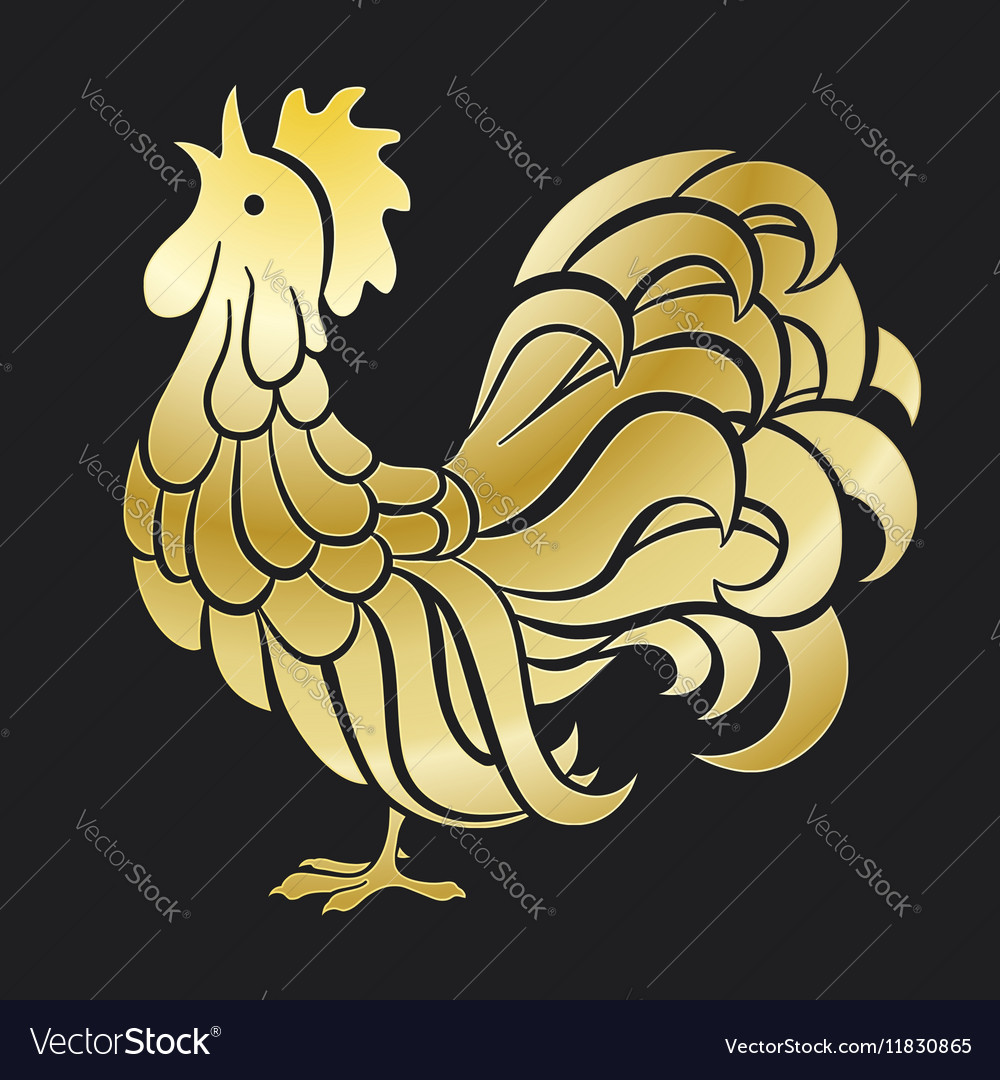 Rooster Royalty Free Vector Image - VectorStock