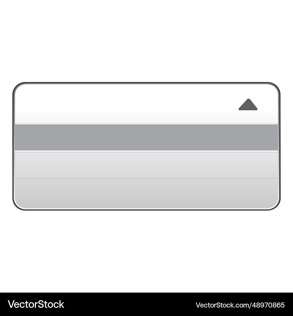Select combo menu Royalty Free Vector Image - VectorStock