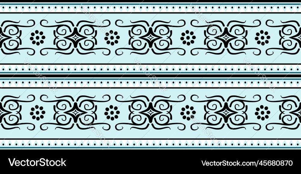 Design of batik tribal seamless pattern ready Vector Image
