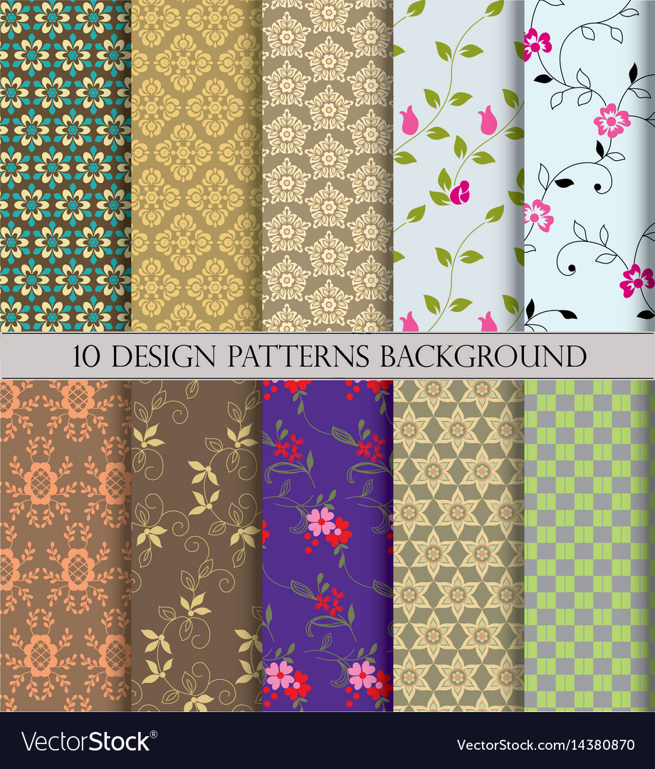 Patternpattern fills web page backgroundsurface Vector Image