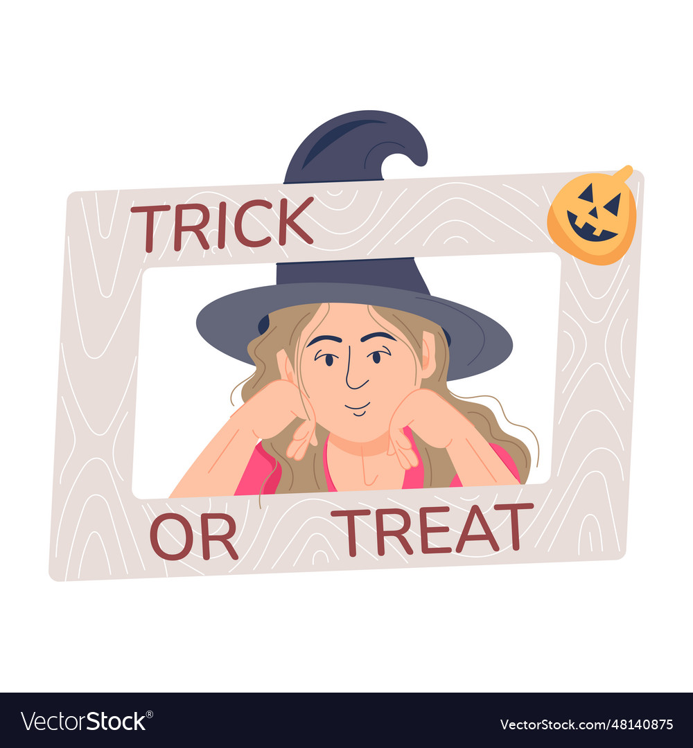 Witch post Royalty Free Vector Image - VectorStock