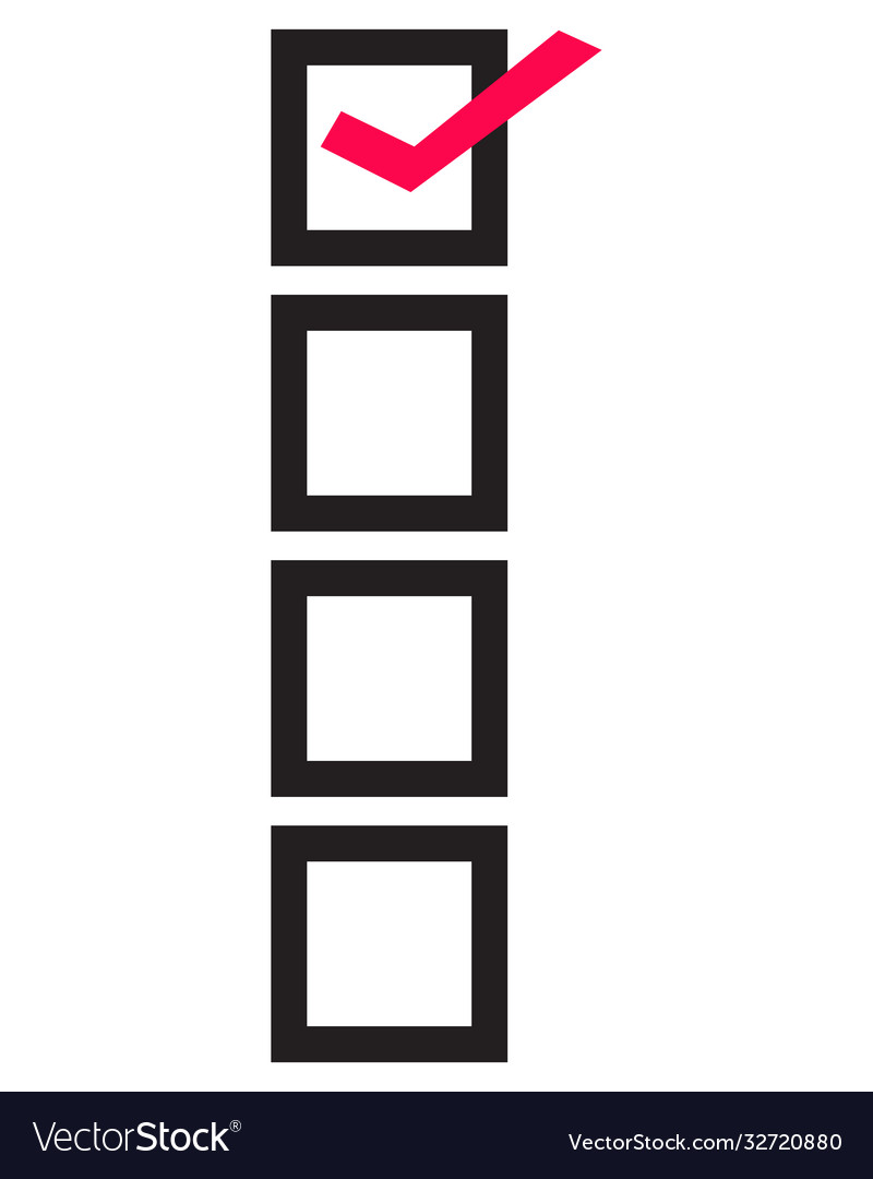 Check boxes background Royalty Free Vector Image