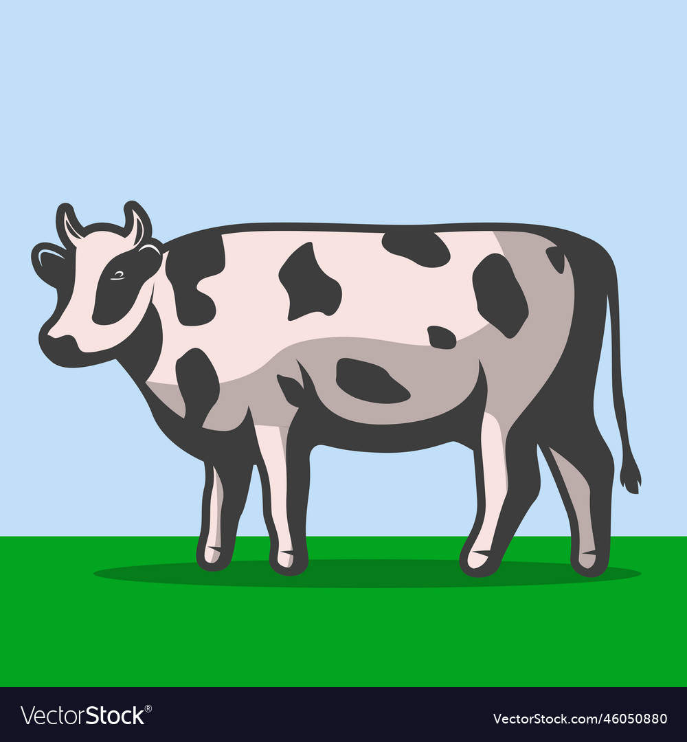 Cow Royalty Free Vector Image - VectorStock