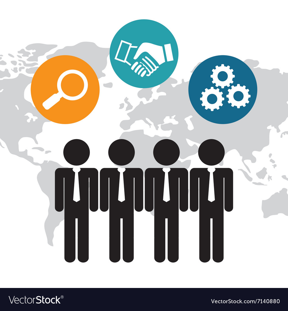 Human resources design Royalty Free Vector Image