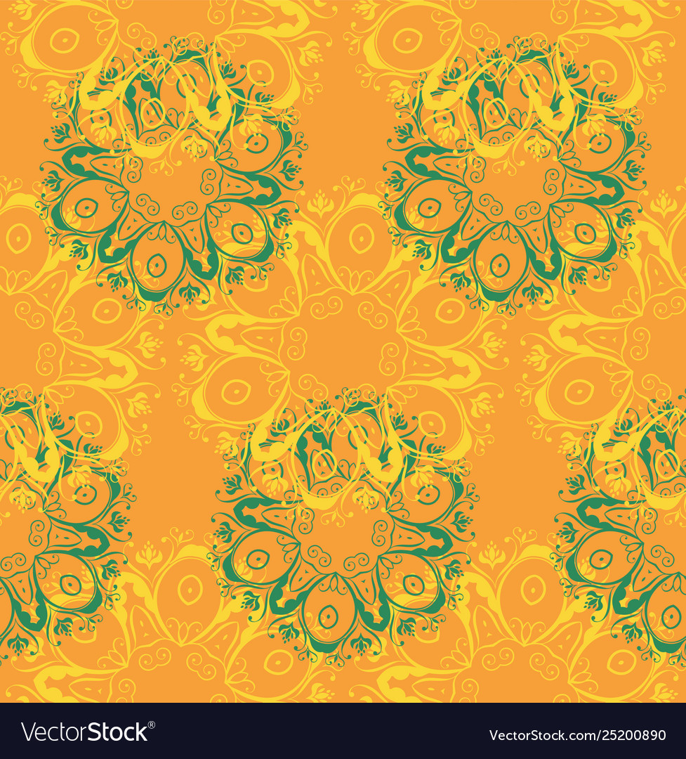 Flourish pattern design Royalty Free Vector Image