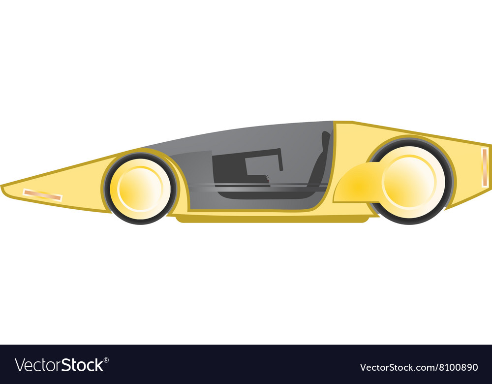 Future car Royalty Free Vector Image - VectorStock
