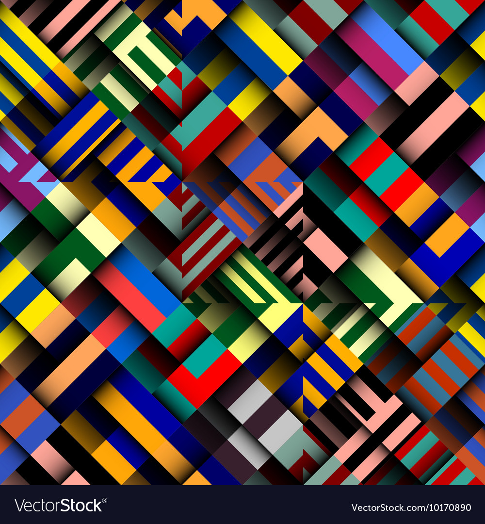 Geometric abstract pattern Royalty Free Vector Image