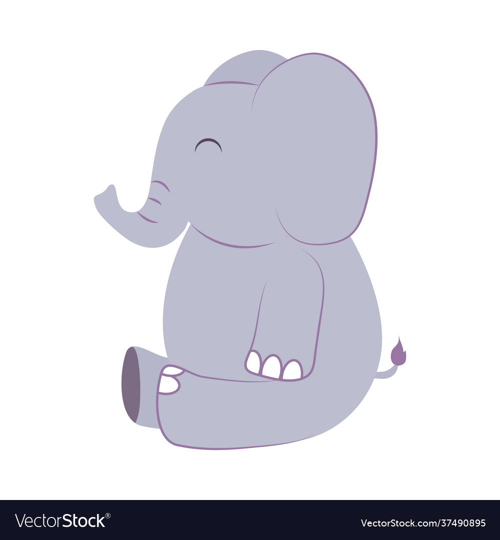 Cute elephant icon Royalty Free Vector Image - VectorStock Cute elephant icon Royalty Free Vector Image - VectorStock