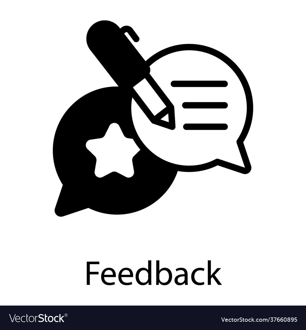 Feedback Royalty Free Vector Image - VectorStock