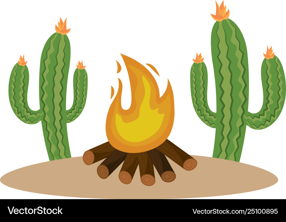 Outdoor scene cartoon Royalty Free Vector Image