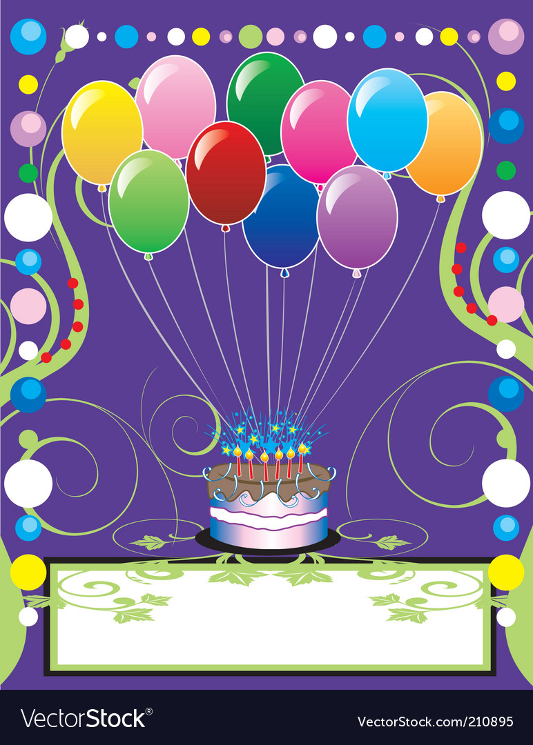 Party template Royalty Free Vector Image - VectorStock