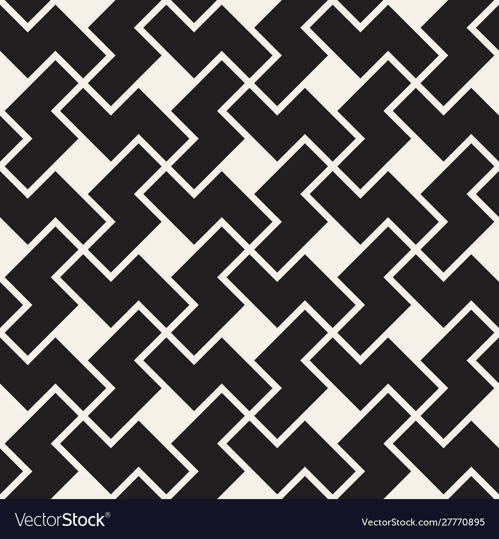 Seamless geometric pattern simple abstract lines Vector Image