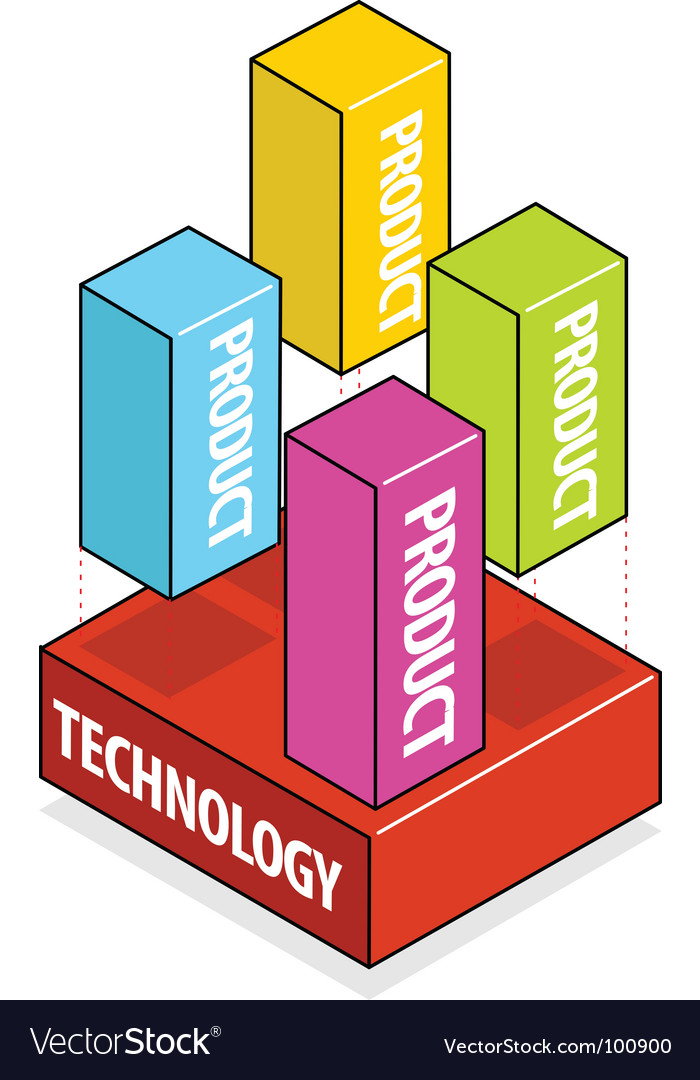 Architecture blocks Royalty Free Vector Image - VectorStock