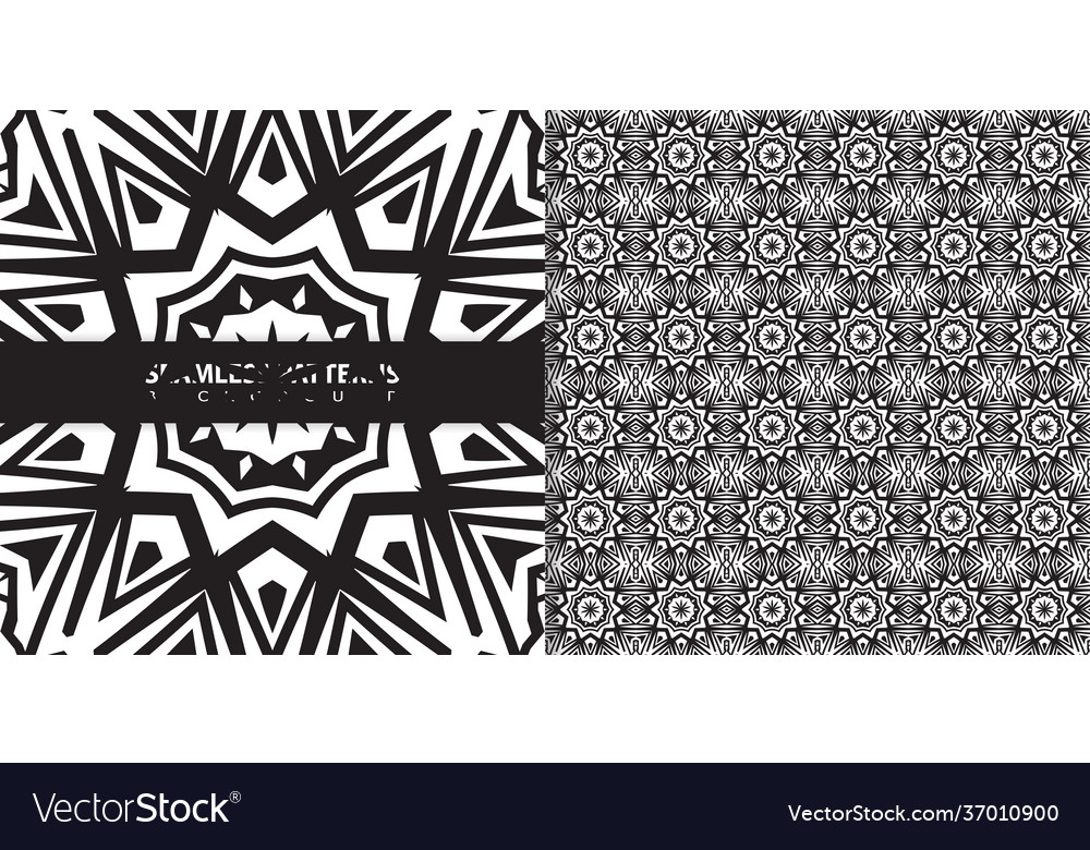 Classic batik seamless pattern background Vector Image