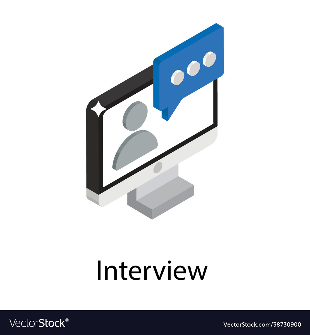 Interview Royalty Free Vector Image - VectorStock