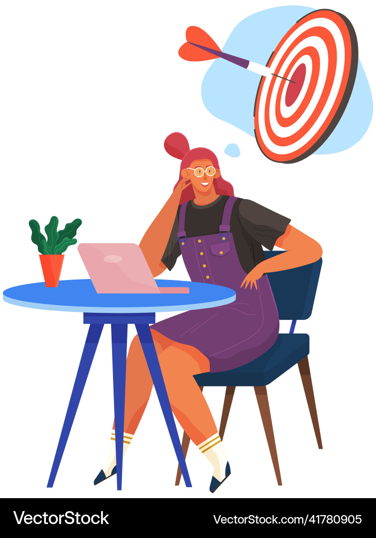 Business woman with laptop preparing work progress
