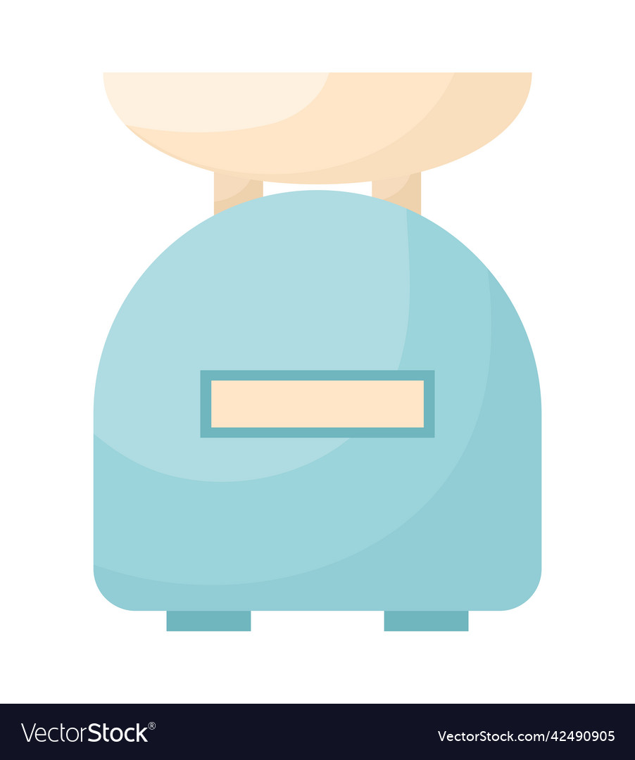 Kitchen scale design Royalty Free Vector Image