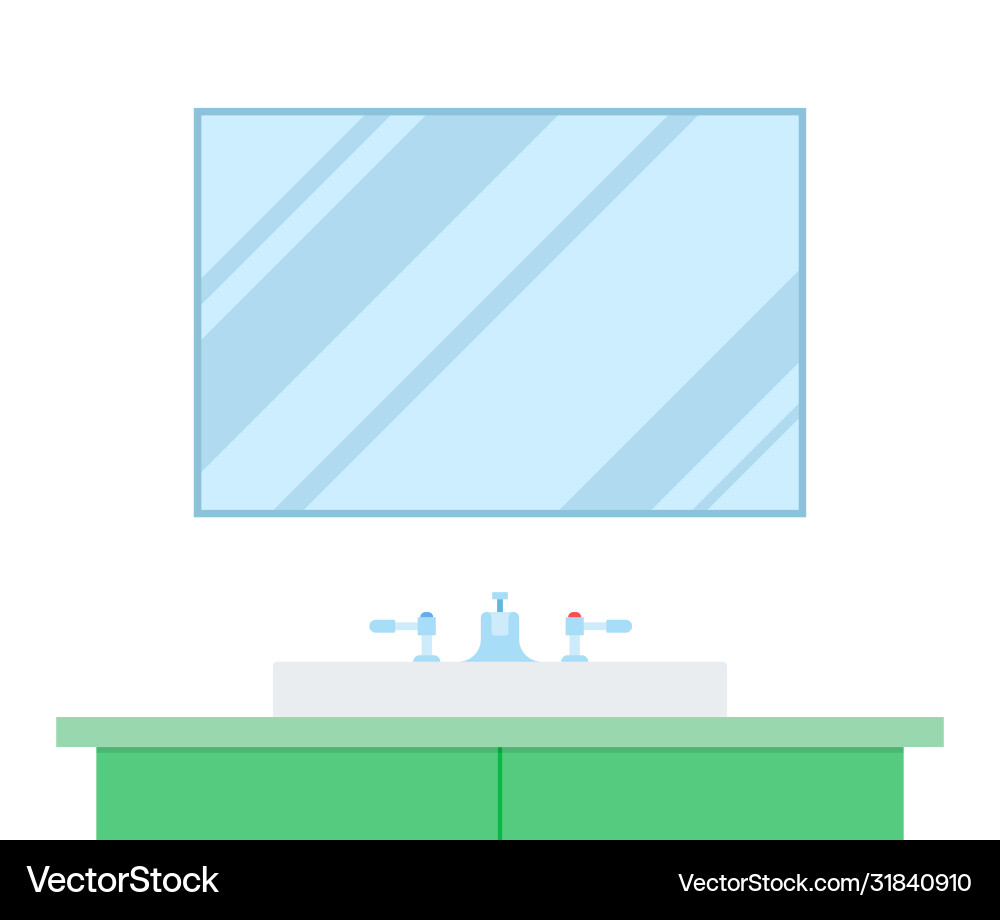 Vanity Mirror Vector