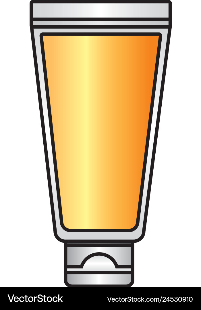 Cosmetic lotion product Royalty Free Vector Image