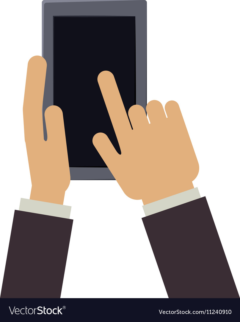 Tablet device icon Royalty Free Vector Image - VectorStock