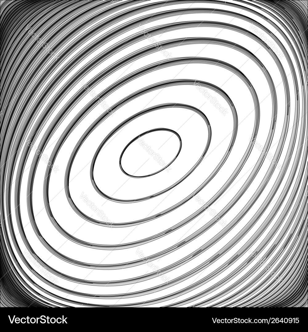 Design monochrome whirl circular background Vector Image