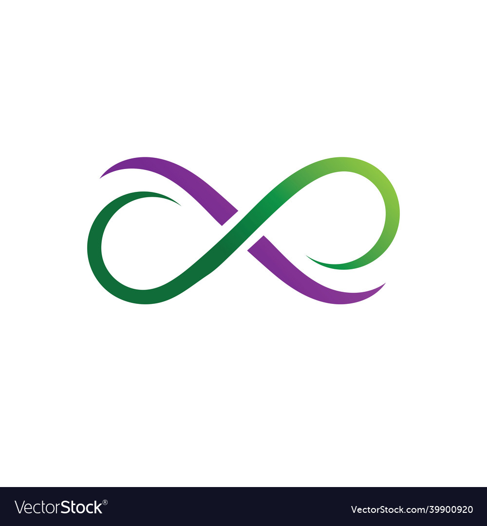 Infinity design Royalty Free Vector Image - VectorStock
