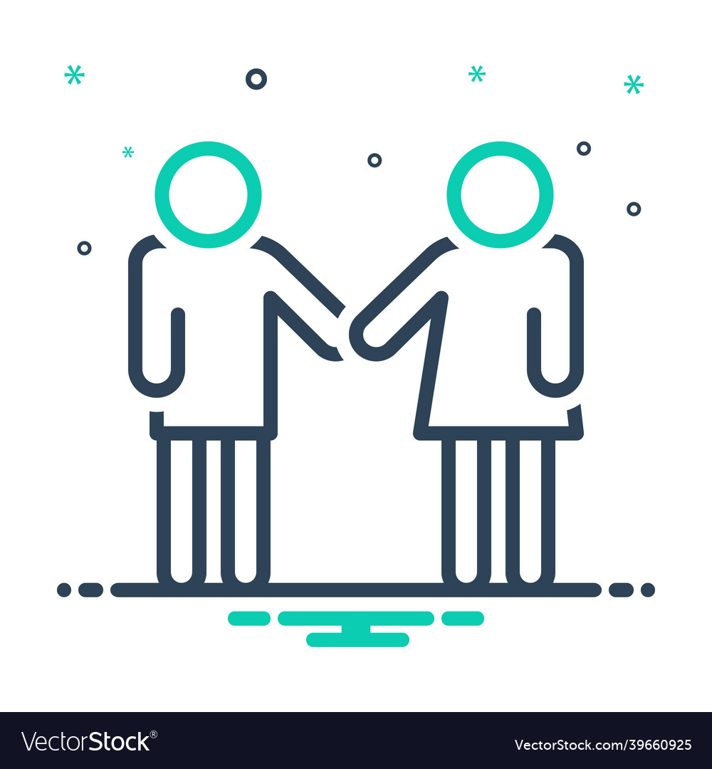 Friendly Royalty Free Vector Image - VectorStock