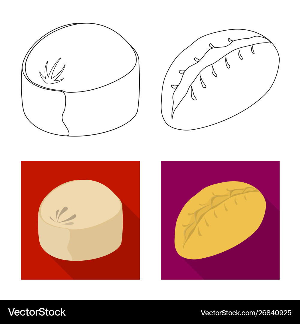 Products and cooking sign Royalty Free Vector Image