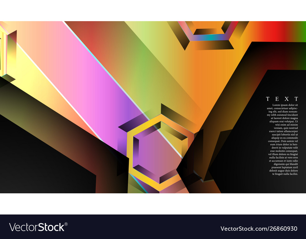 Overlapping Hexagon Backgrounds Suitable For Any Vector Image