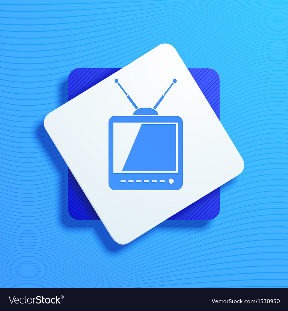 Televisor Royalty Free Vector Image - VectorStock