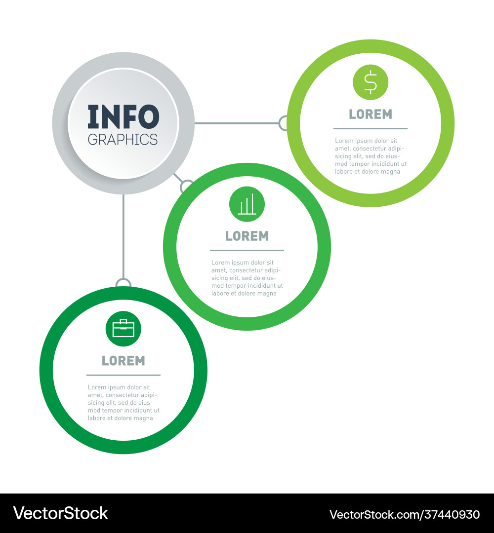 Timeline or infographics development Royalty Free Vector