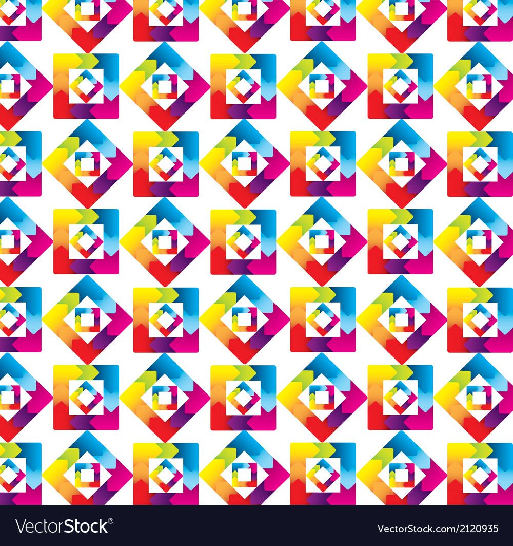 Rainbow pattern Royalty Free Vector Image - VectorStock