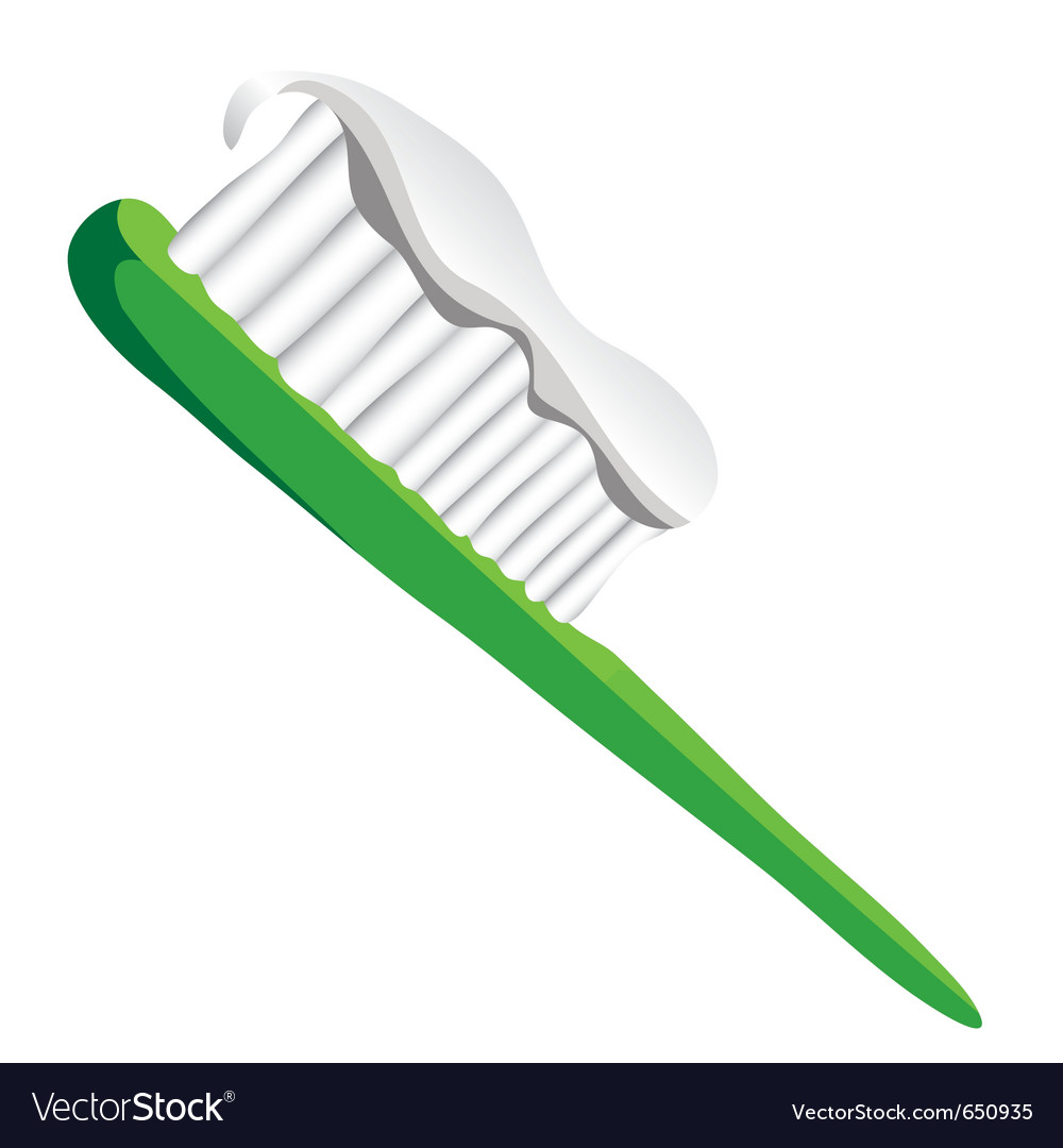 Toothbrush Royalty Free Vector Image - VectorStock