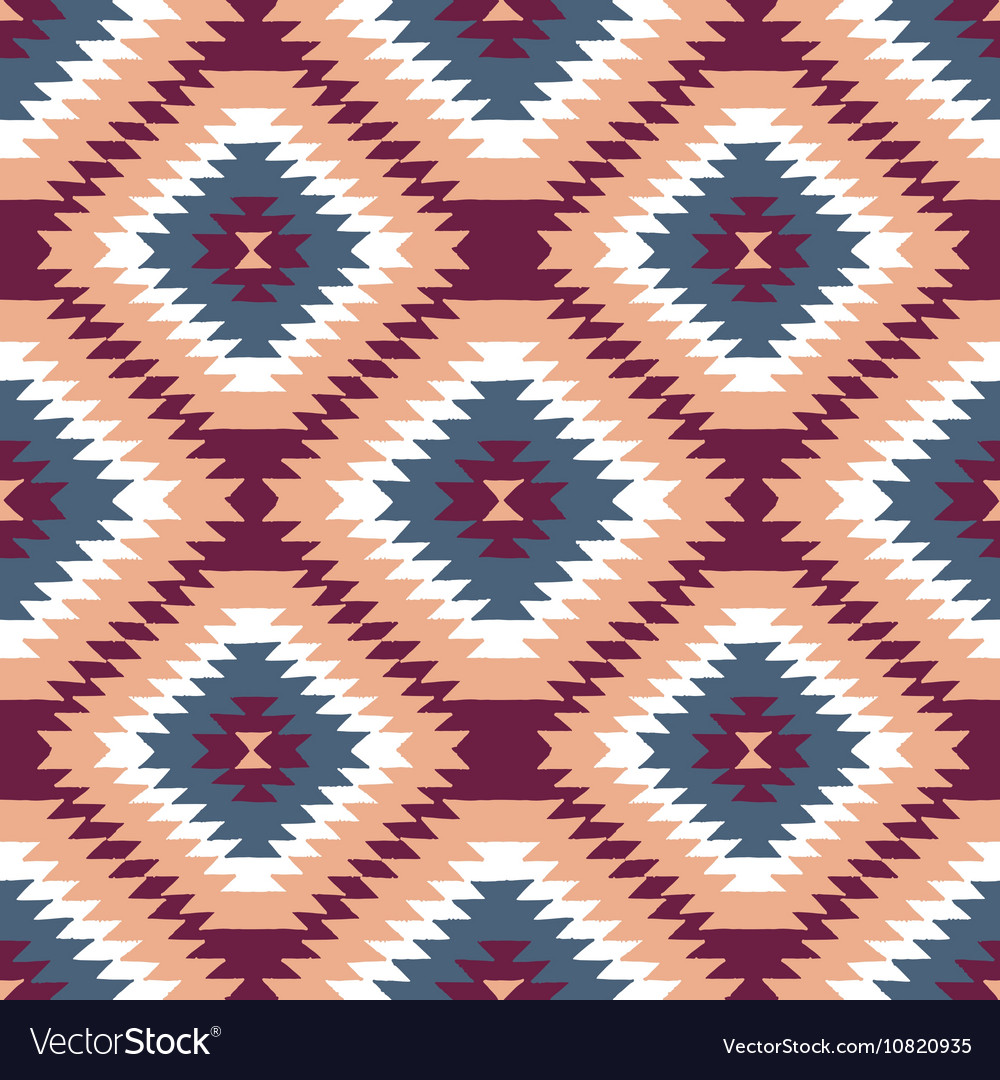Tribal seamless pattern Royalty Free Vector Image