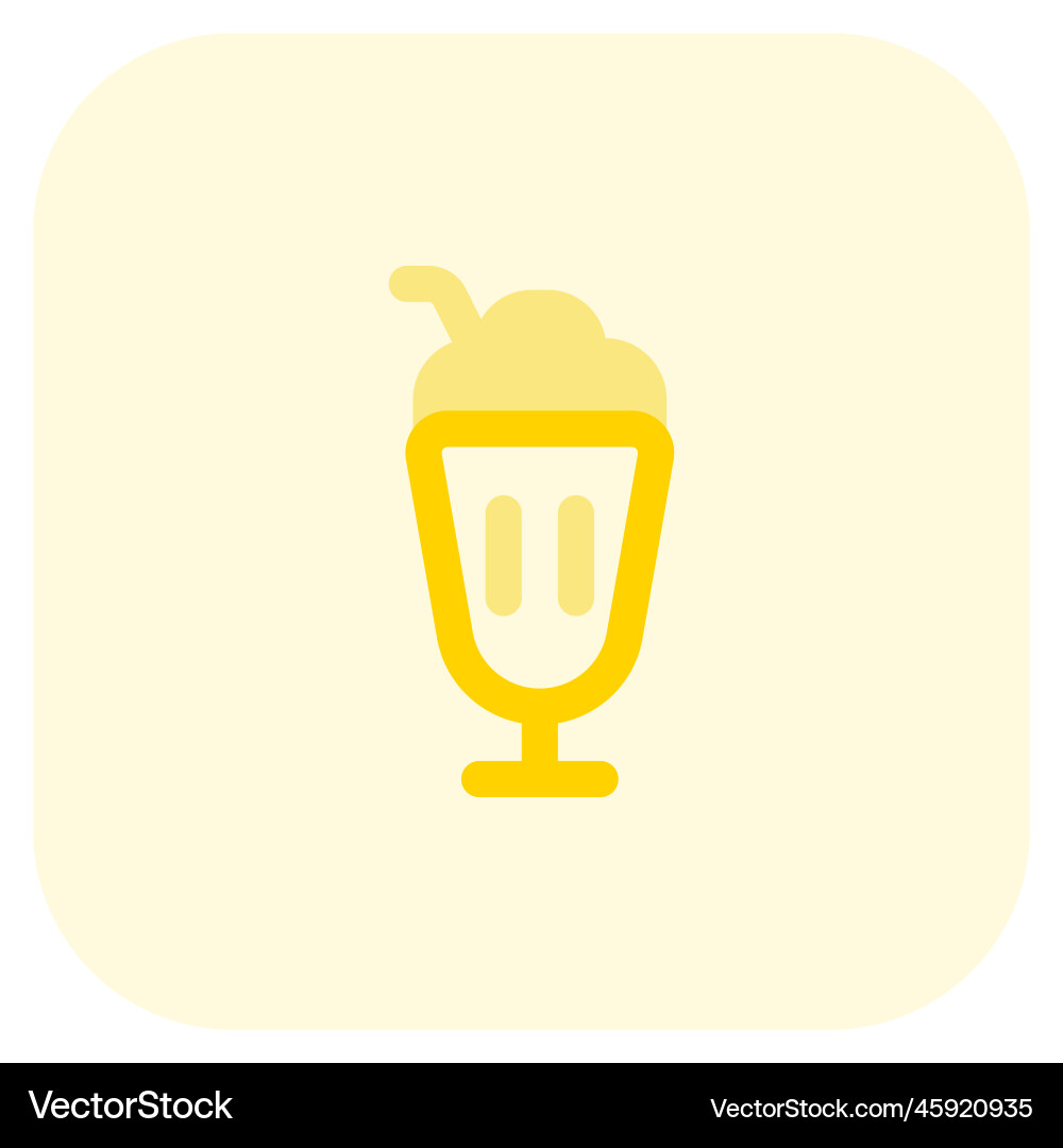 Yummy granita light icon Royalty Free Vector Image