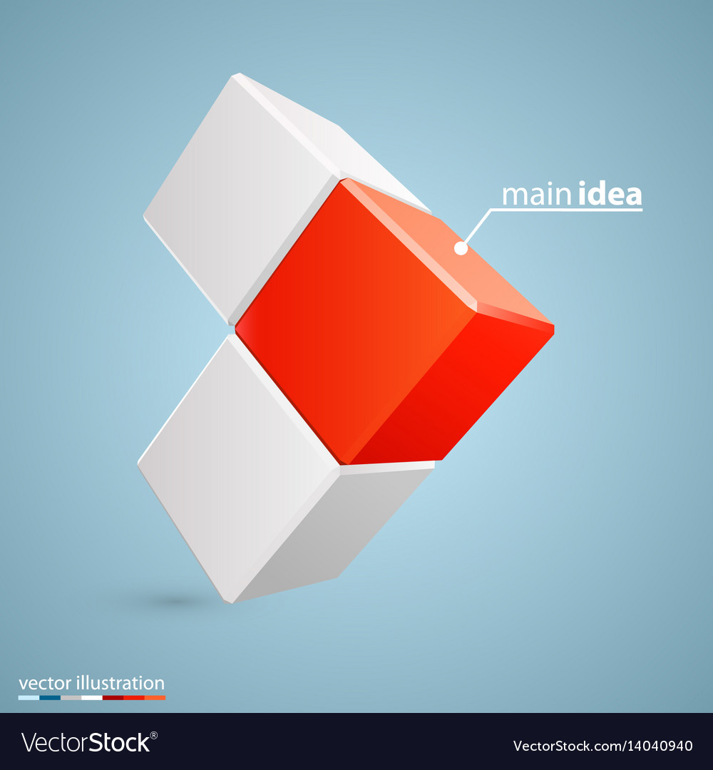 Box arrow background Royalty Free Vector Image