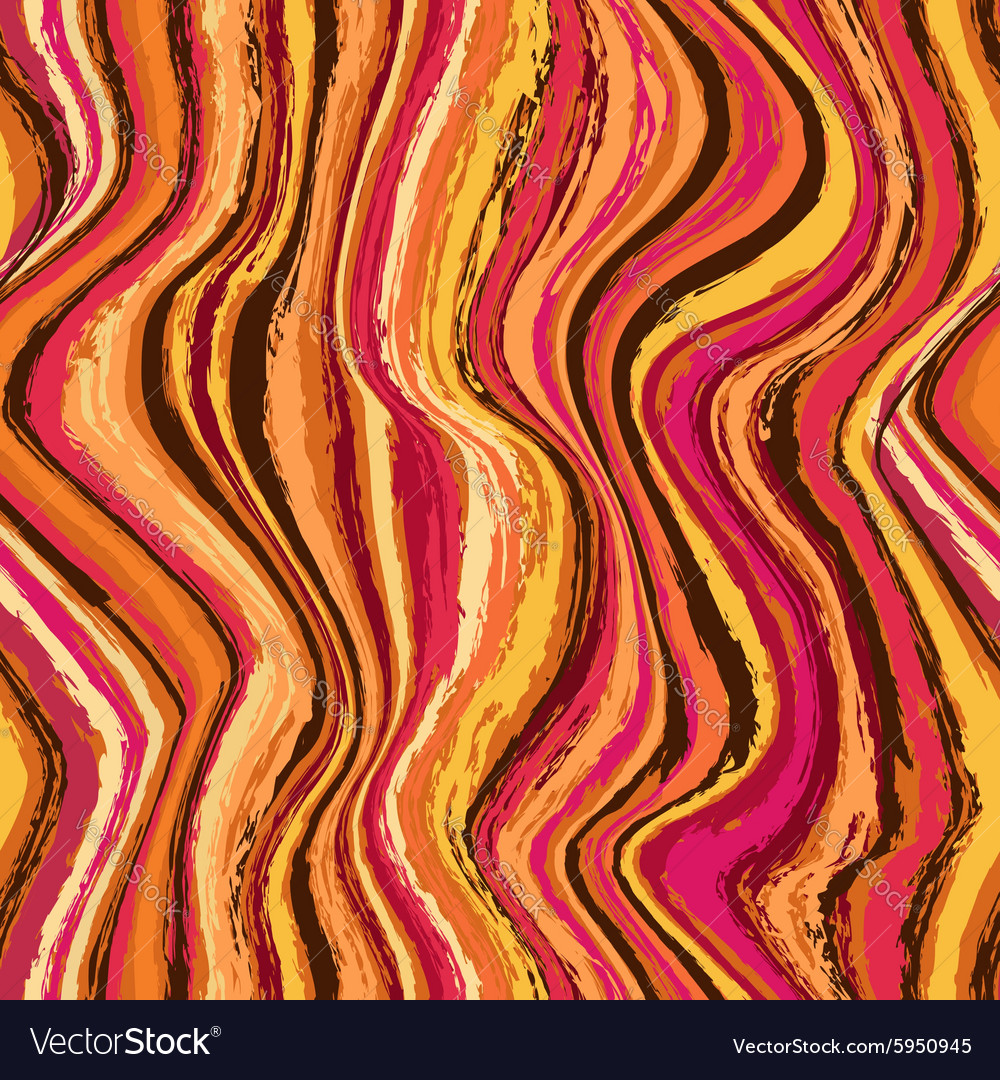 Abstract wavy seamless pattern Royalty Free Vector Image