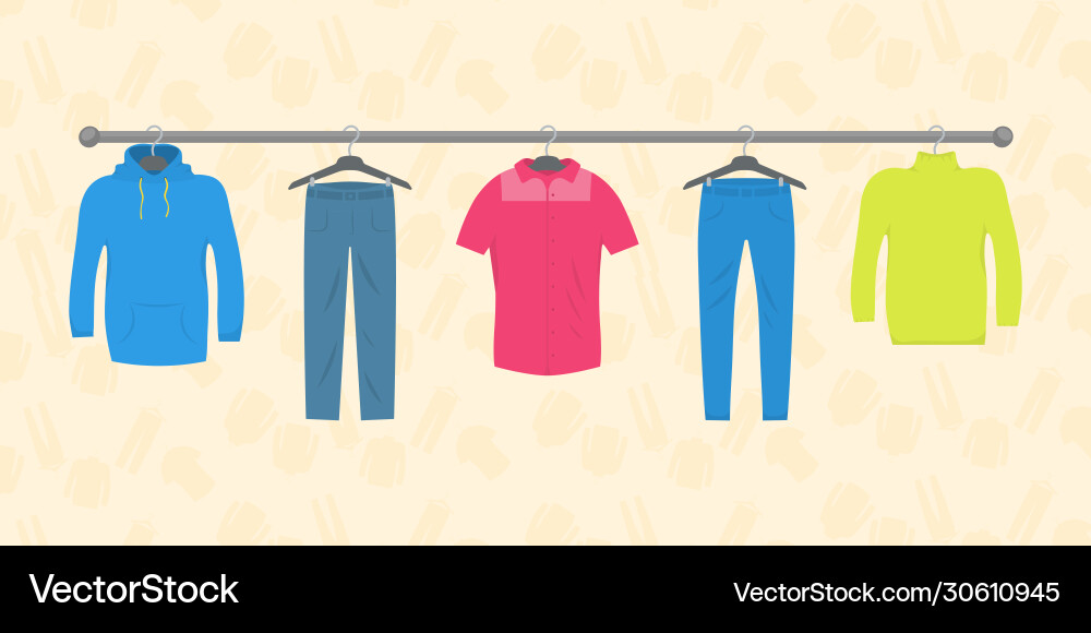 Clothes accessories fashion Royalty Free Vector Image