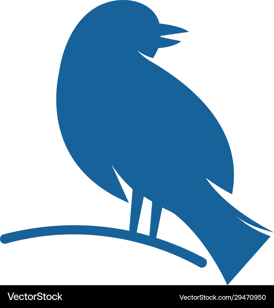 Bird logo Royalty Free Vector Image - VectorStock