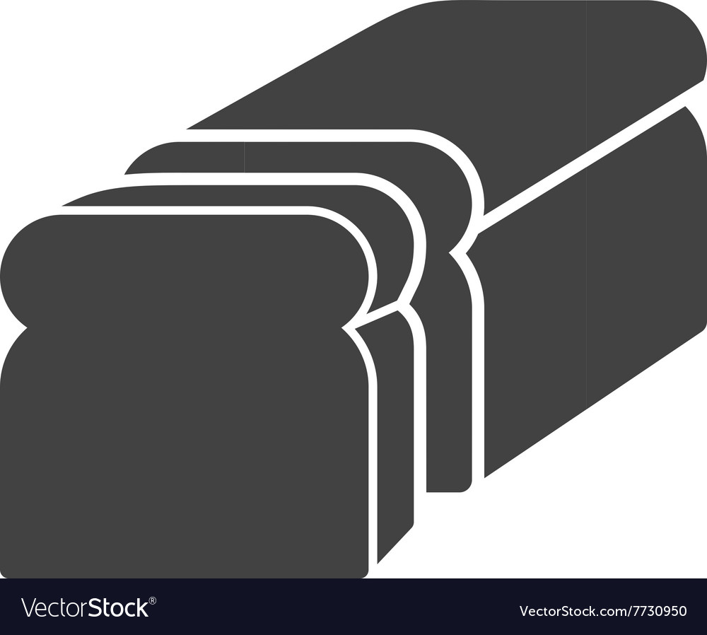 Sliced bread Royalty Free Vector Image - VectorStock