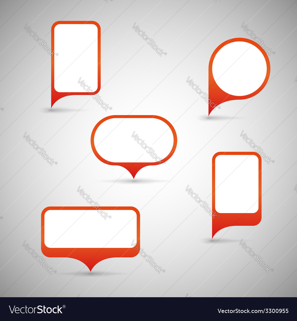 Color speech bubble Royalty Free Vector Image - VectorStock Color speech bubble Royalty Free Vector Image - VectorStock