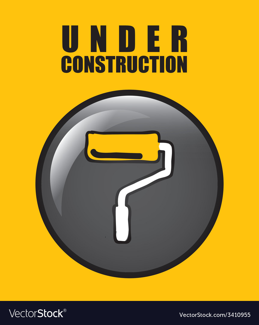 Construction design Royalty Free Vector Image - VectorStock