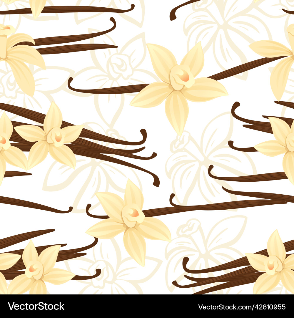 Vanilla Flower Wallpaper