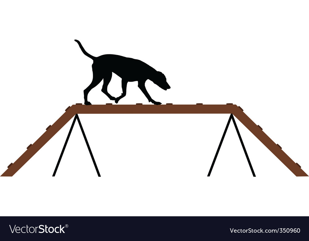 Dog training Royalty Free Vector Image - VectorStock